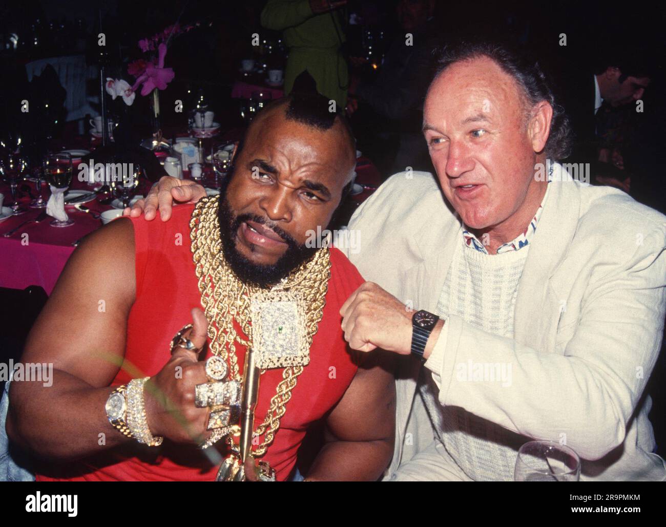 1991 Mr T Gene Hackman John Barrett/PHOTOlink Photo via Credit: Newscom ...