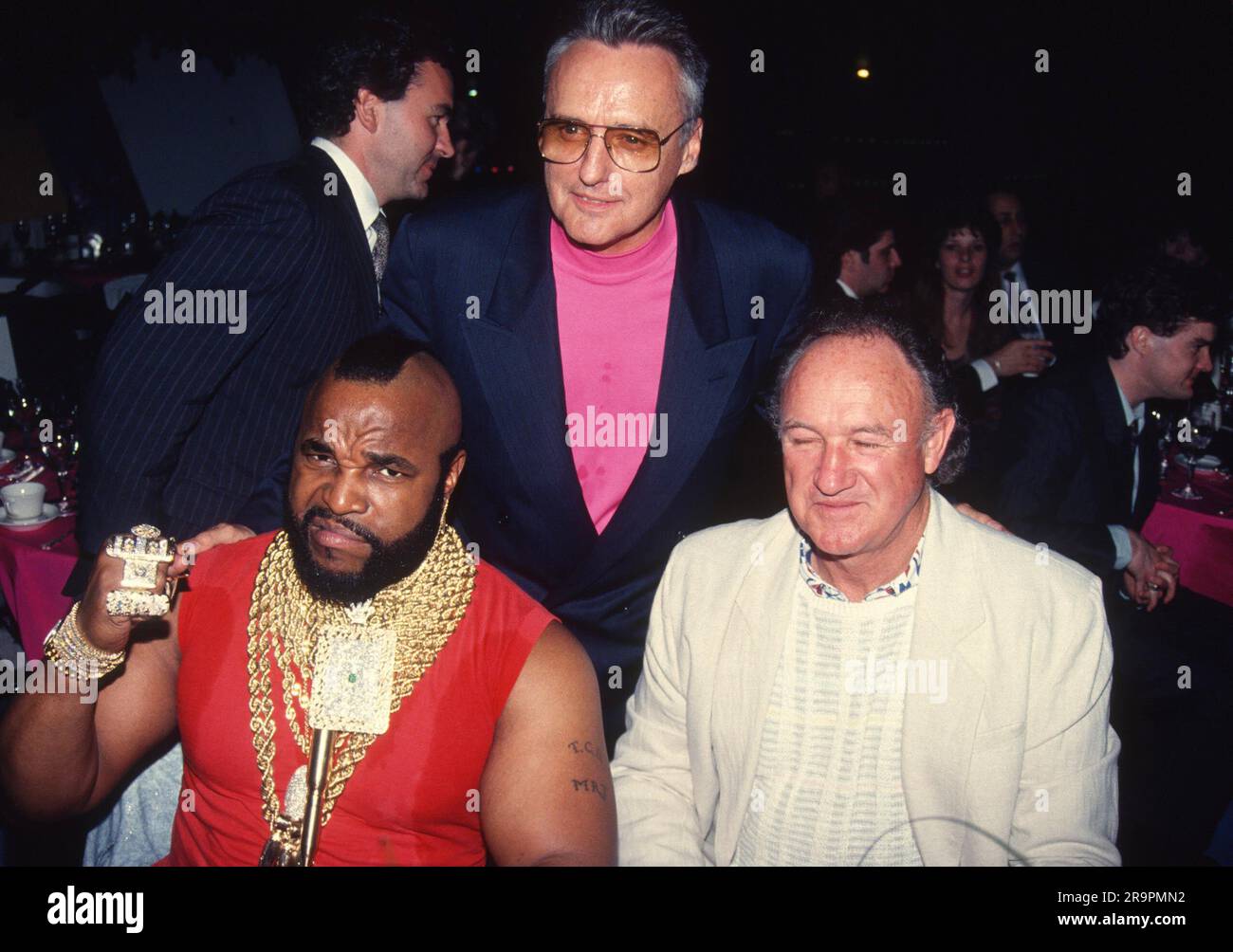1991 Mr T Gene Hackman Dennis Hopper John Barrett/PHOTOlink Photo via ...