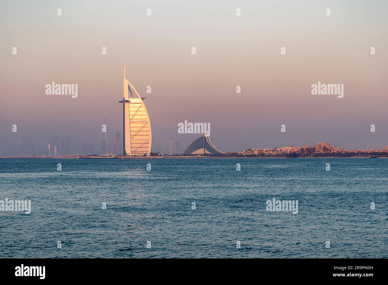 Dubai, United Arab Emirates. February 9th, 2018. Clear weather at ...