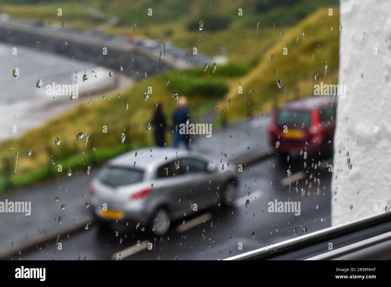 Dull view of Scarborough Stock Photo - Alamy