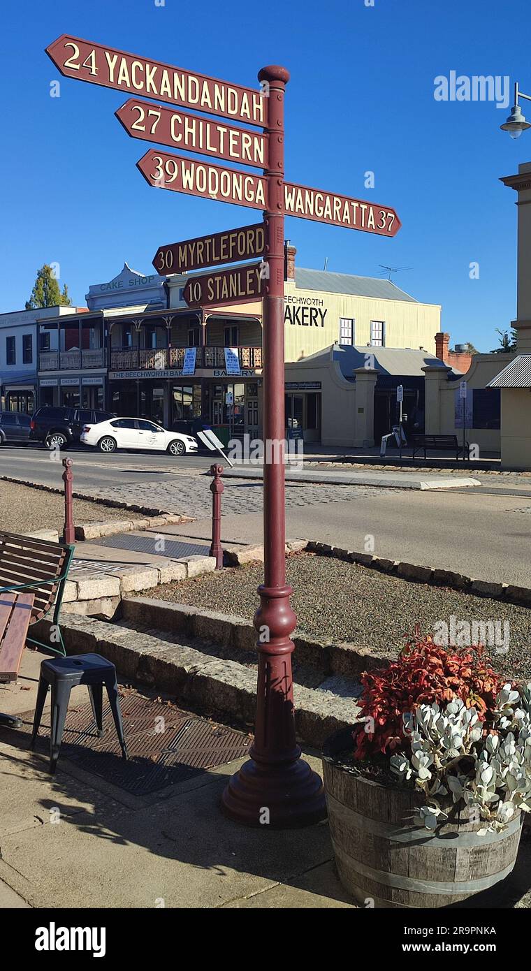 Fingerpost signage hi-res stock photography and images - Alamy