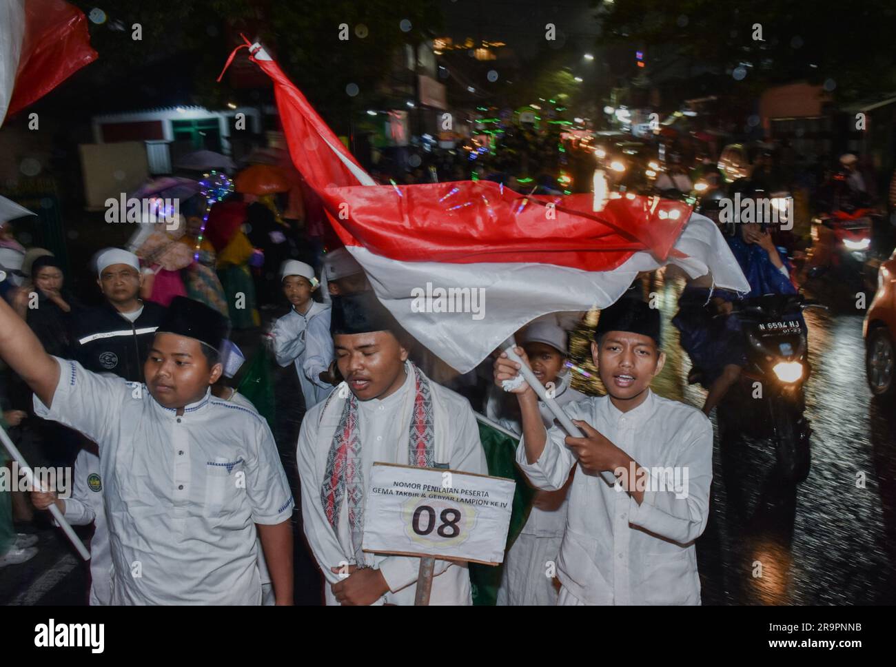 Malang, East Java, Indonesia. 28th June, 2023. Indonesian Muslims carry ...