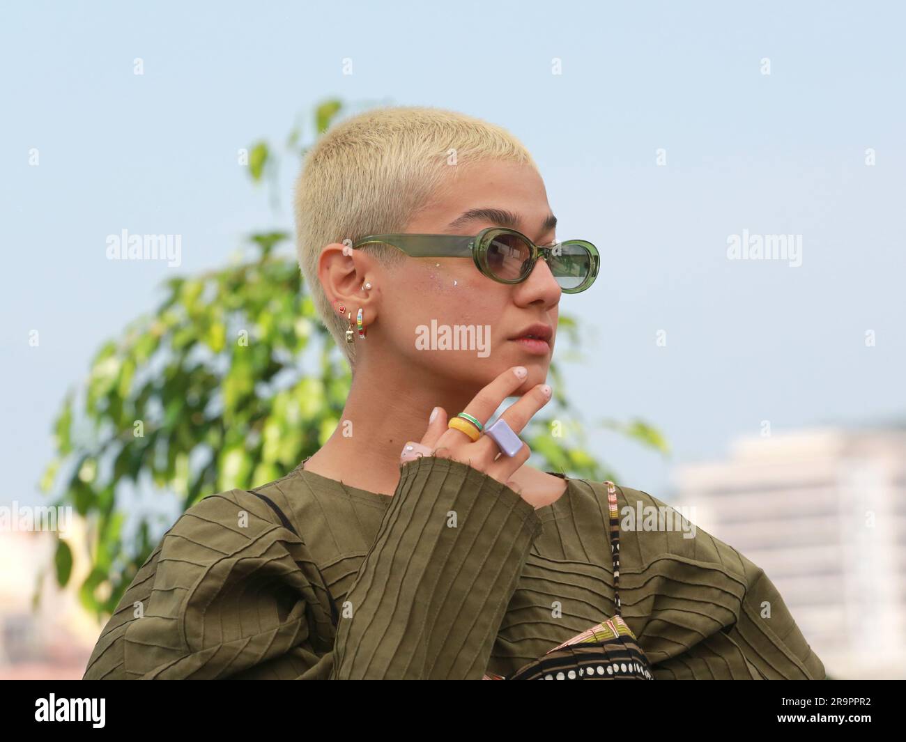 Cannes, France, 24th May, 2023. Sadaf Asgari at the photo call for the ...