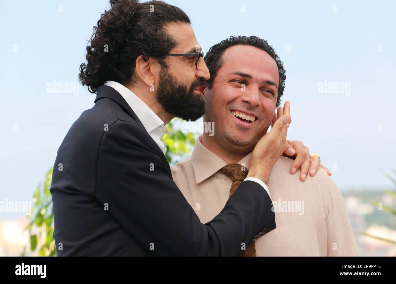 Cannes, France, 24th May, 2023. Directors Alireza Khatami and Ali ...