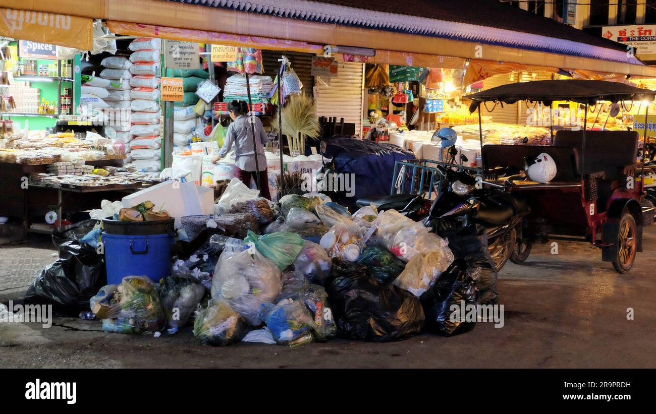 Litter pollution cambodia hi-res stock photography and images - Alamy