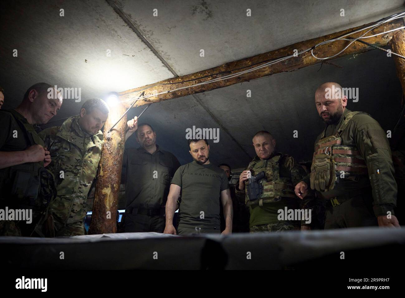 Melitopol, Ukraine. 26 June, 2023. Ukrainian President Volodymyr ...