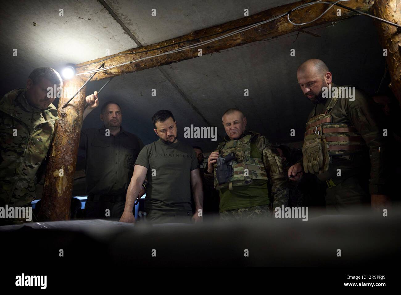 Melitopol, Ukraine. 26 June, 2023. Ukrainian President Volodymyr ...
