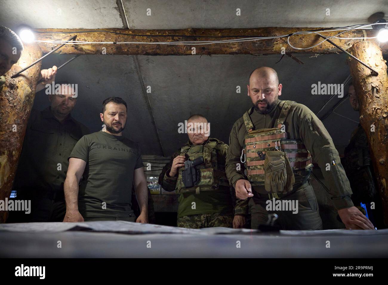 Melitopol, Ukraine. 26 June, 2023. Ukrainian President Volodymyr ...