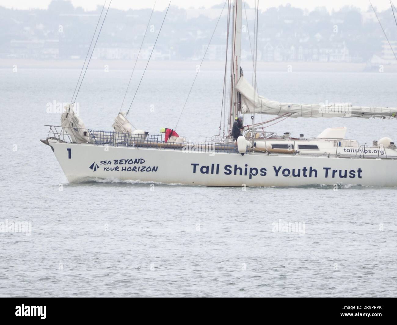 Sheerness, Kent, UK. 28th June, 2023. Challenger 1 owned by the Tall ...