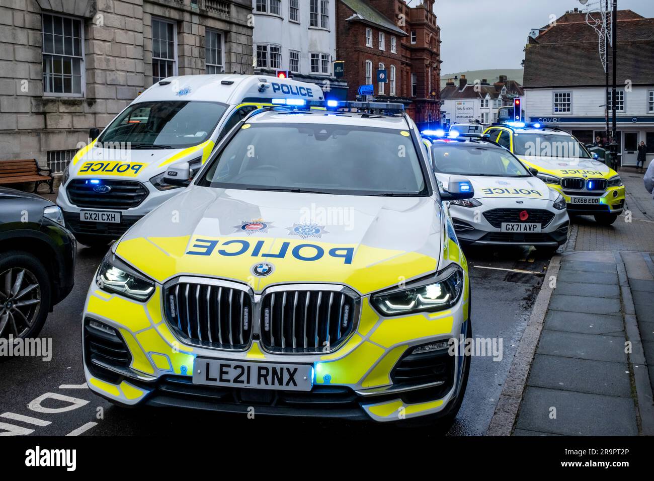 Armed Police Units Respond To An Incident At The White Hart Hotel In ...
