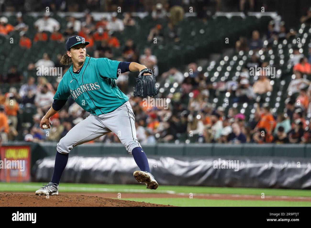 Baltimore, United States. 23rd June, 2023. Seattle Mariner pitcher ...