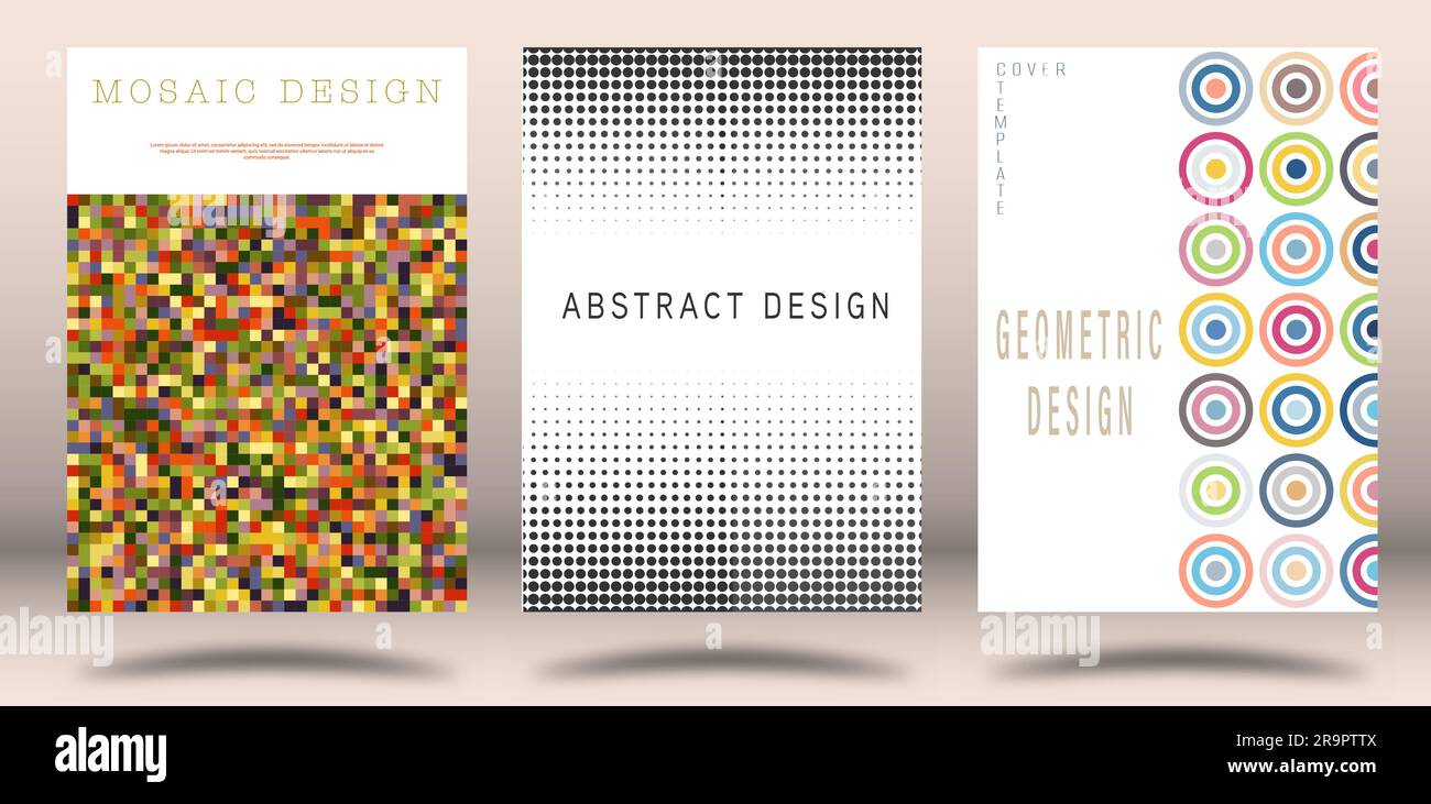 A set of templates for backgrounds, covers, screensavers, websites and ...