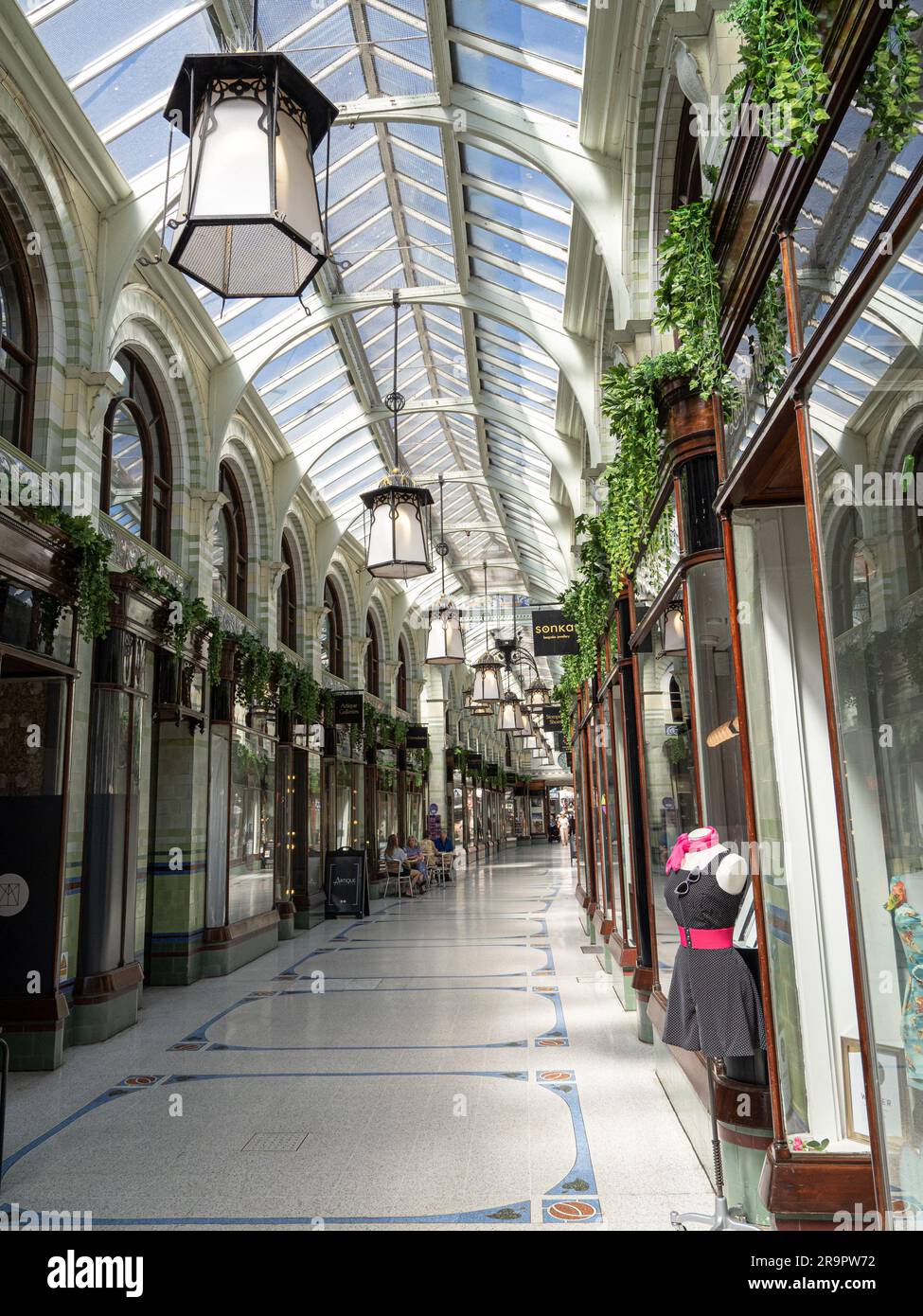 Royal Arcade Norwich Stock Photo - Alamy