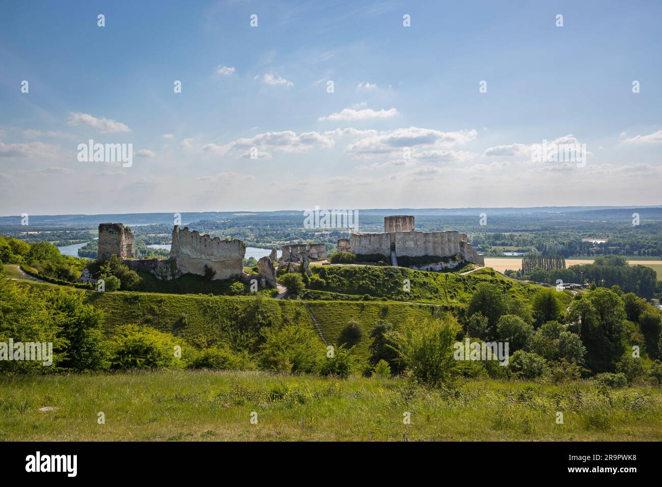 Chateau gaillard castle hi-res stock photography and images - Alamy
