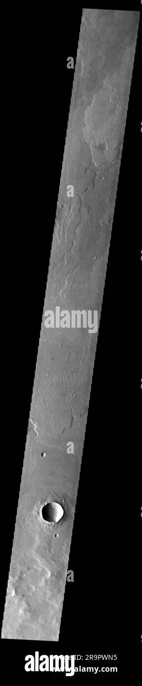 Daedalia Planum. Today's VIS image shows a small portion of the immense ...