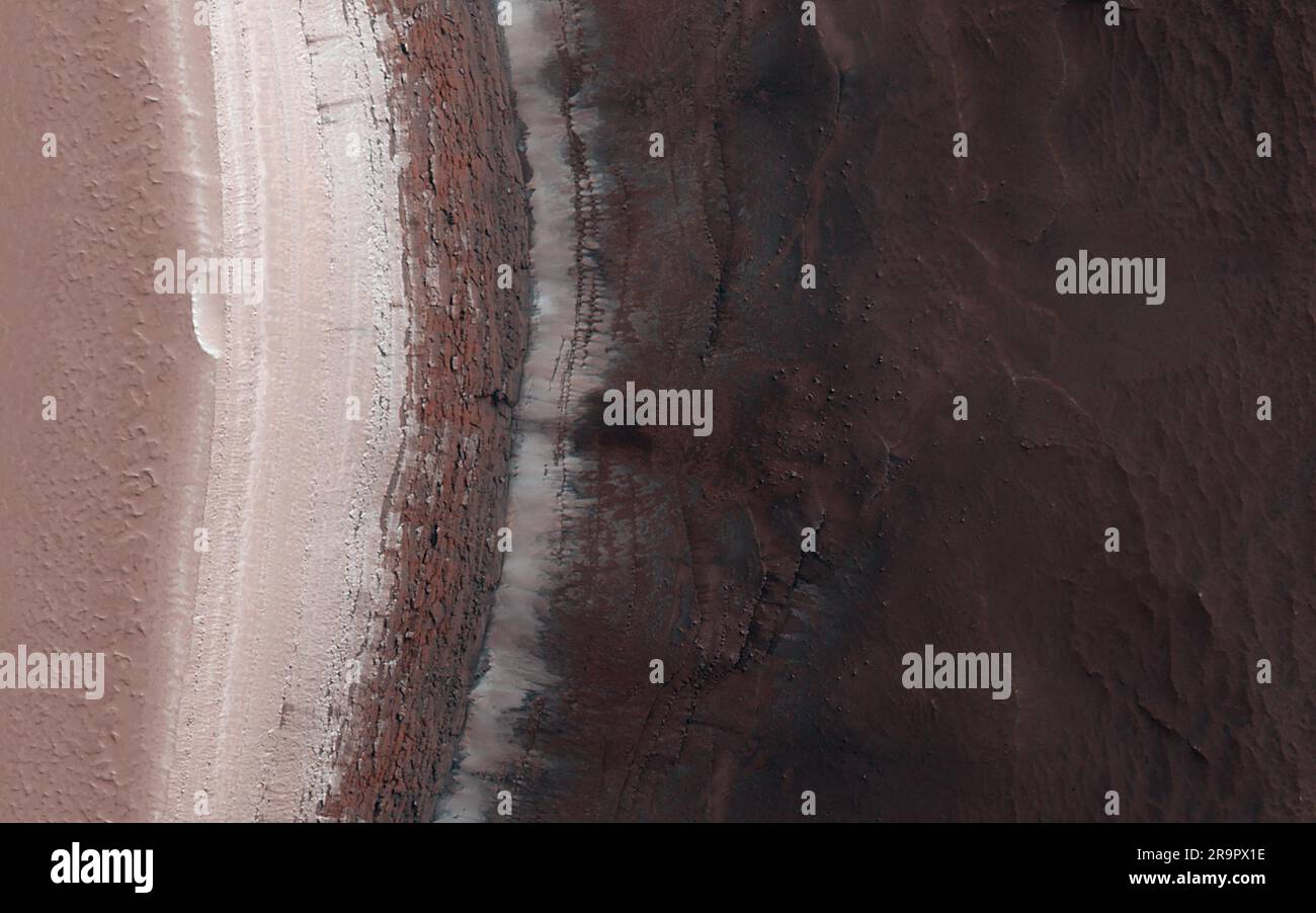 North pole of mars hi-res stock photography and images - Alamy