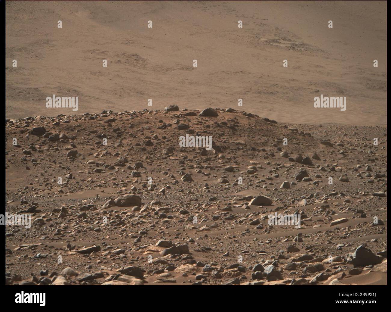 Ingenuity at 'Airfield Mu'. This image of NASA's Ingenuity Mars ...