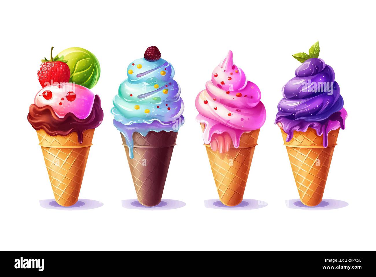 Game shop interface cartoon Cut Out Stock Images & Pictures - Alamy