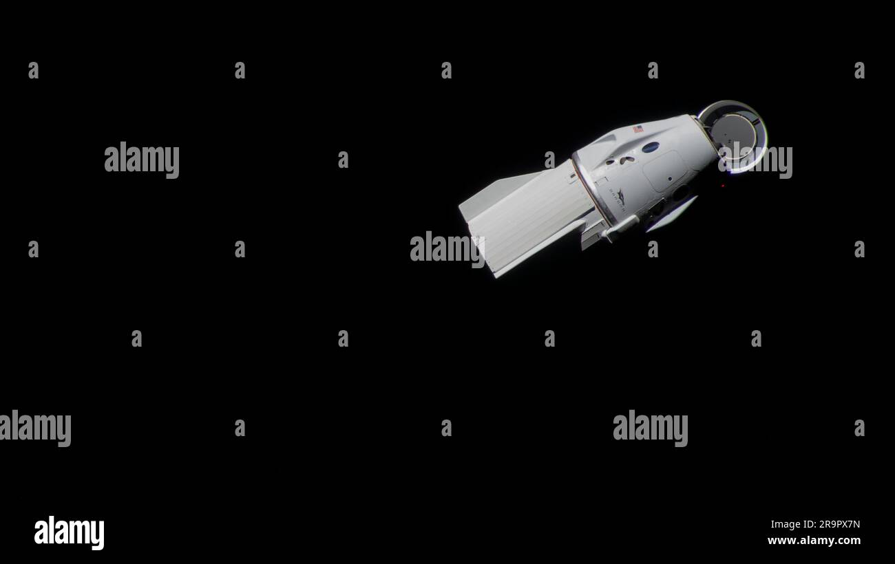 Departing Space Station Commander