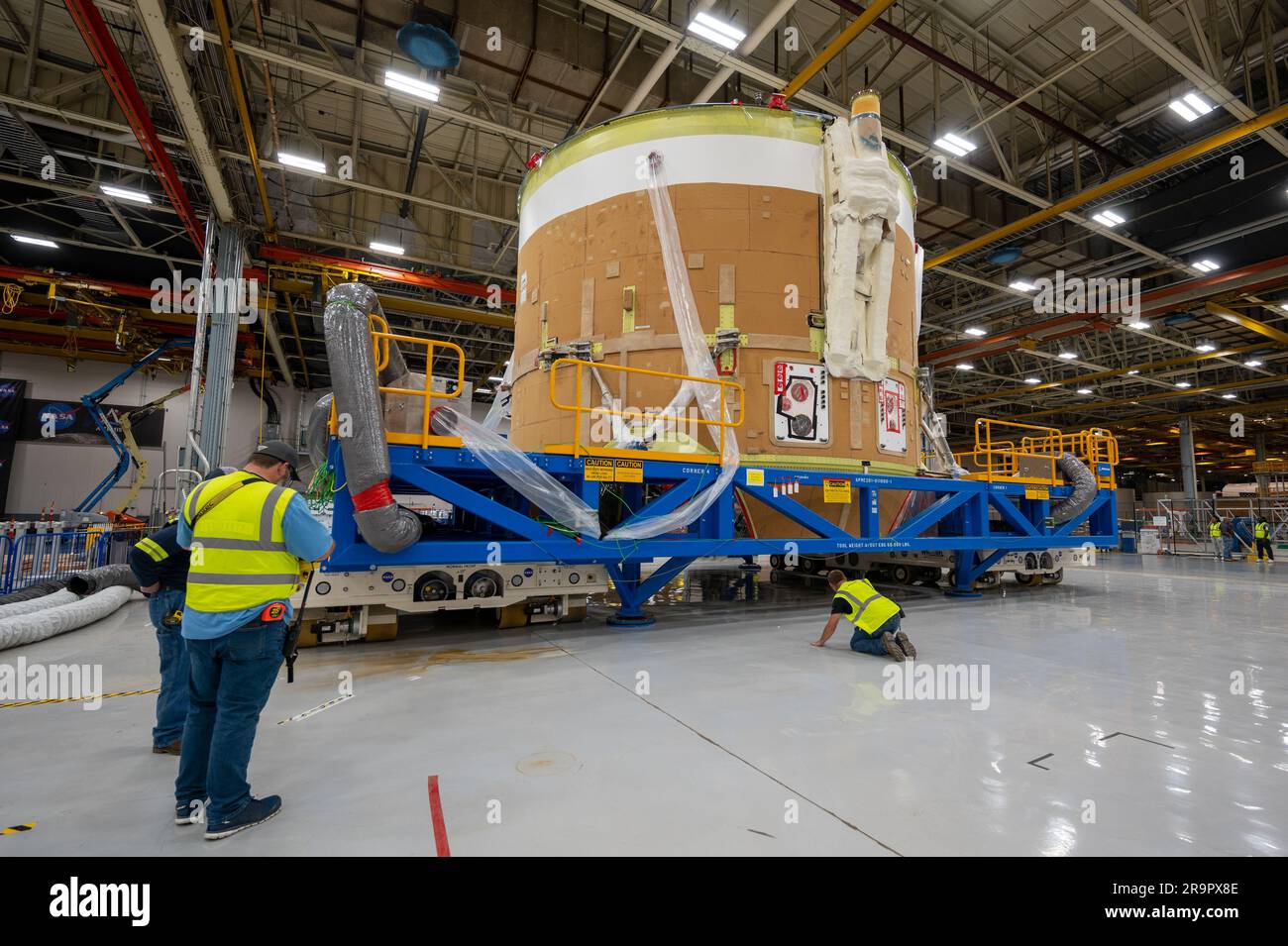 . On May 24, 2022, the core stage production team moved the Space ...