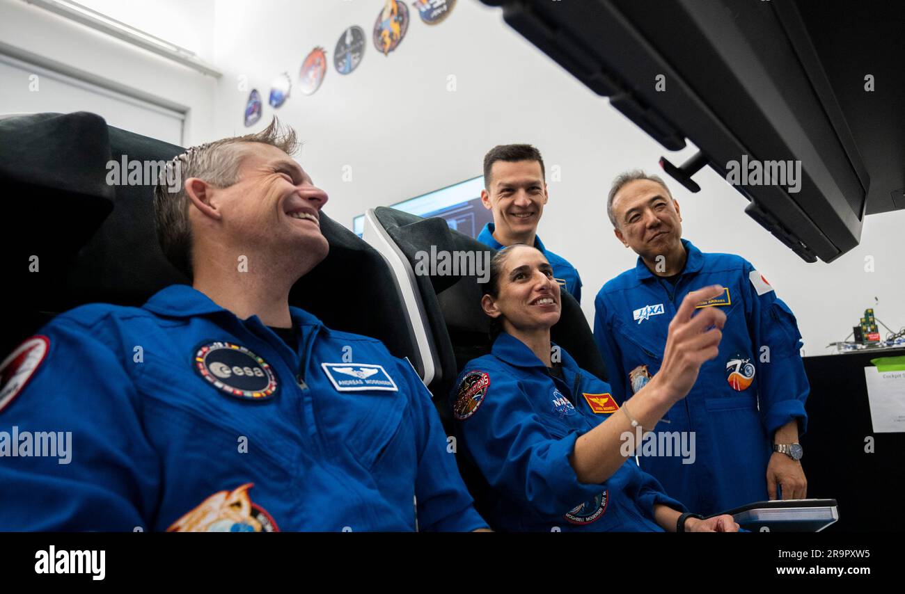 . SpaceX USCV-7 (Crew 7) Imagery provided by SpaceX Stock Photo - Alamy