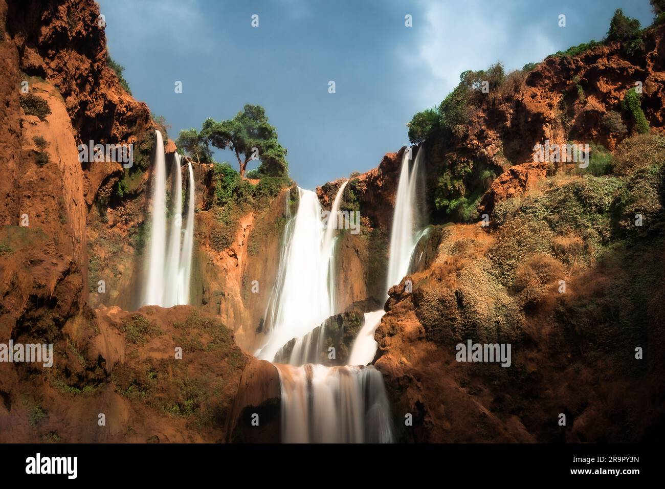 Ouzoud waterfall in morocco atlas, north africa Ouzoud Falls is the ...
