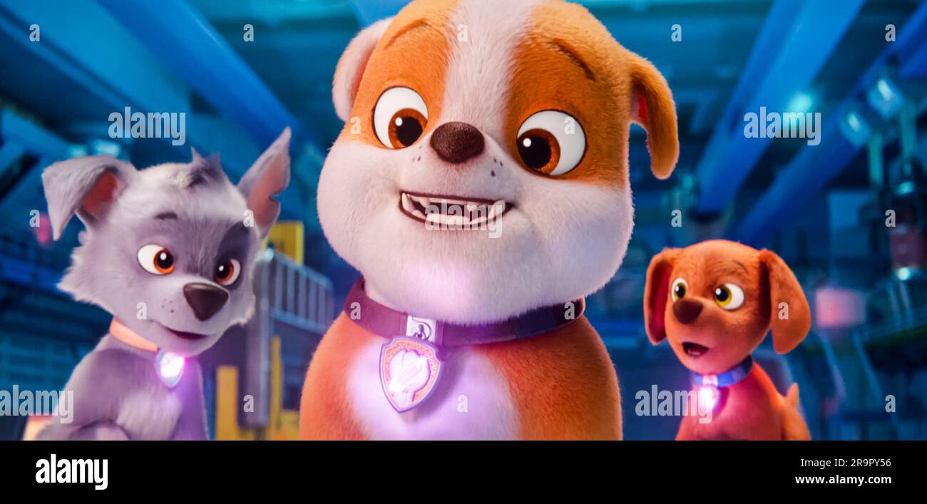 USA. A scene from the (C)Paramount Pictures new movie : PAW Patrol: The ...
