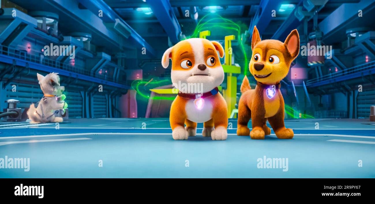 USA. A scene from the (C)Paramount Pictures new movie : PAW Patrol: The ...