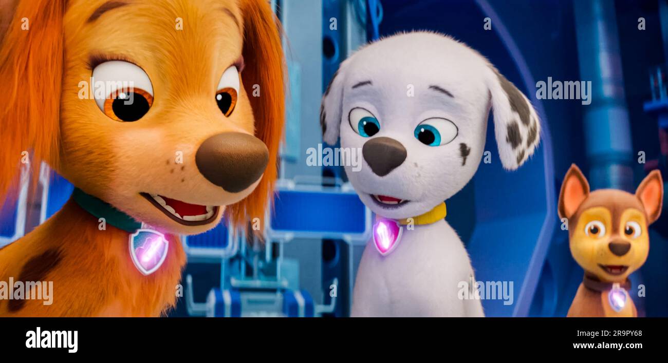 USA. A scene from the (C)Paramount Pictures new movie : PAW Patrol: The ...