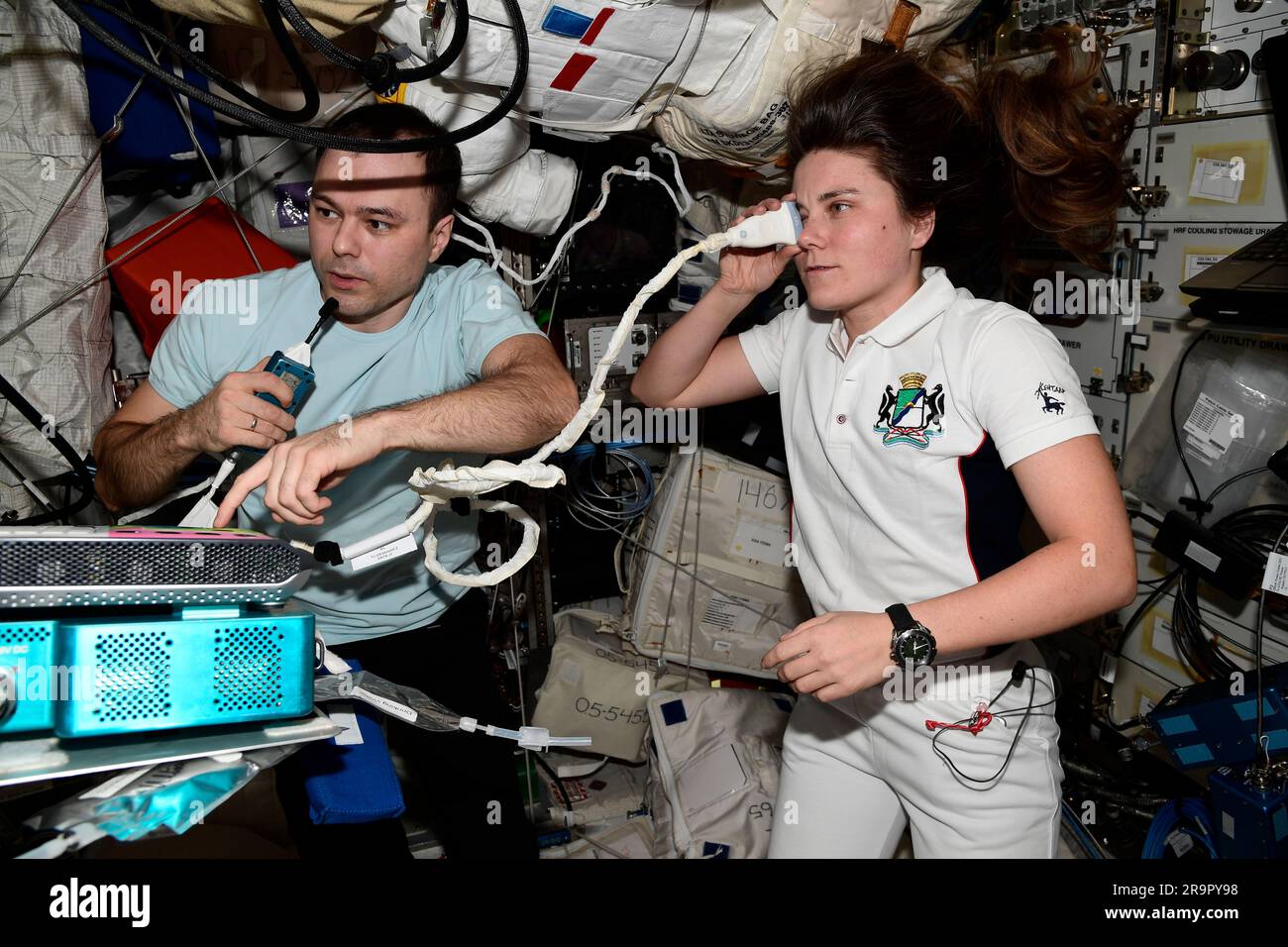 . iss068e042987 (Jan. 26, 2023) - Expedition 68 Flight Engineers Dmitri ...