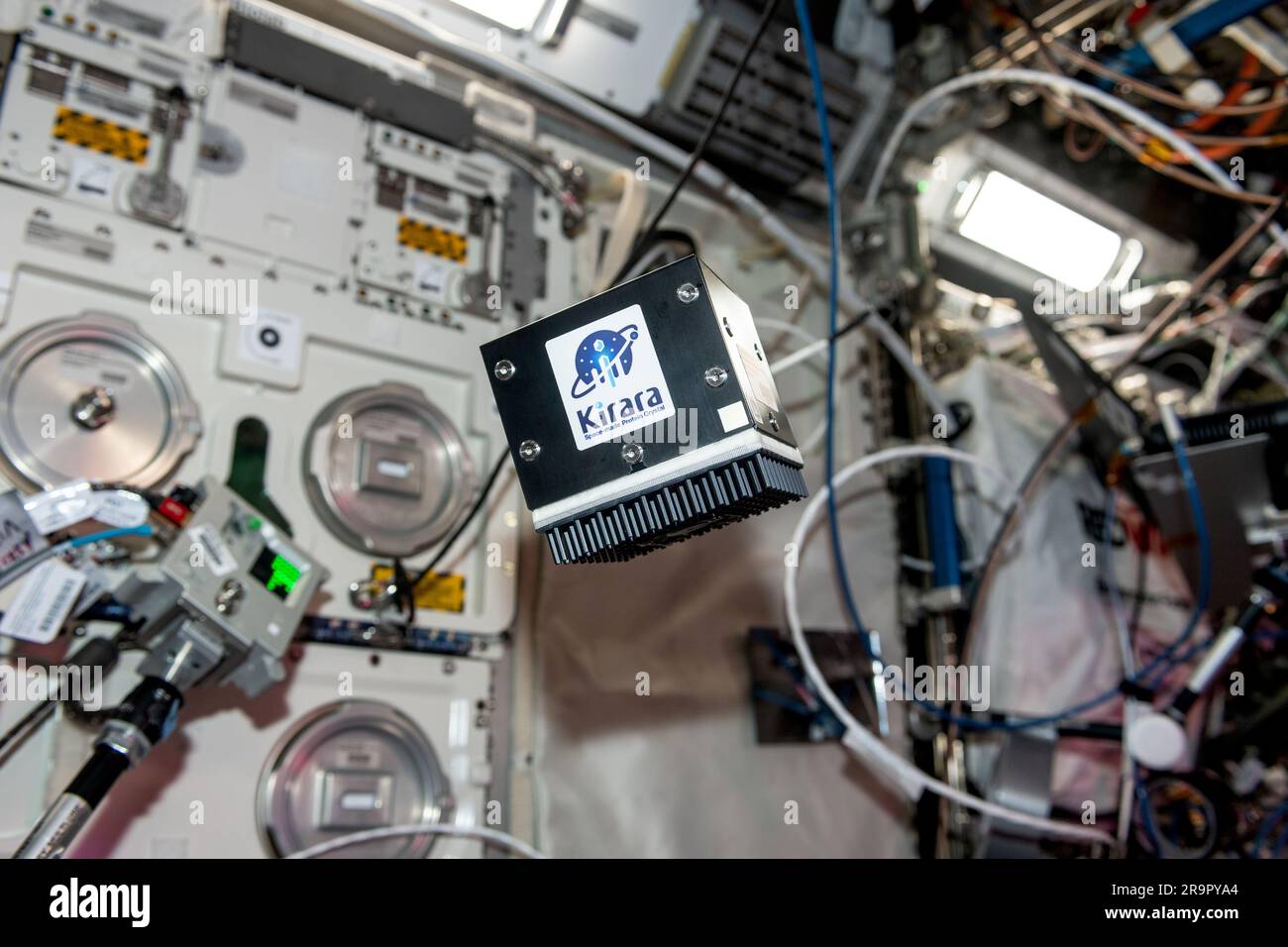. iss068e075597 (3/17/2023) - A view of the Ice Cubes Experiment Cube ...