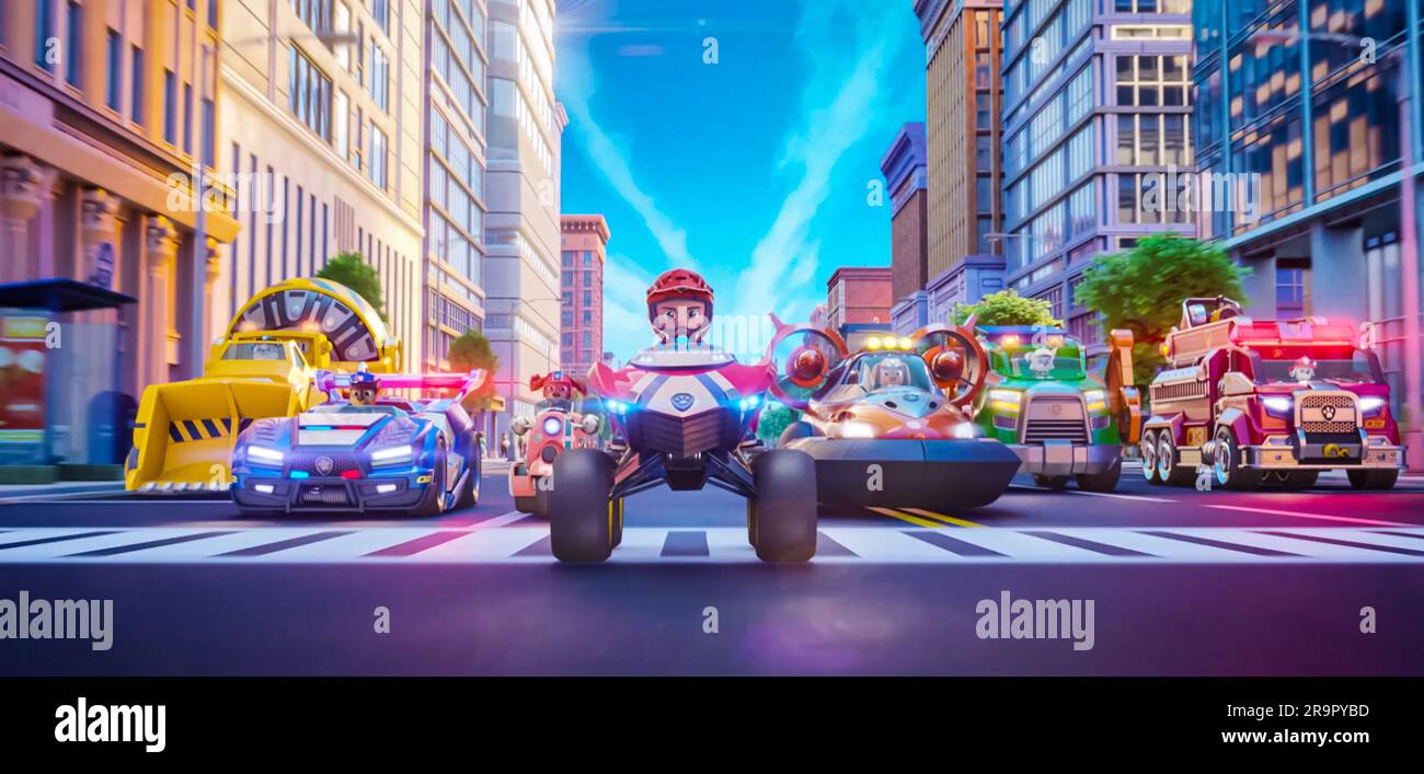 USA. A scene from the (C)Paramount Pictures new movie : PAW Patrol: The ...