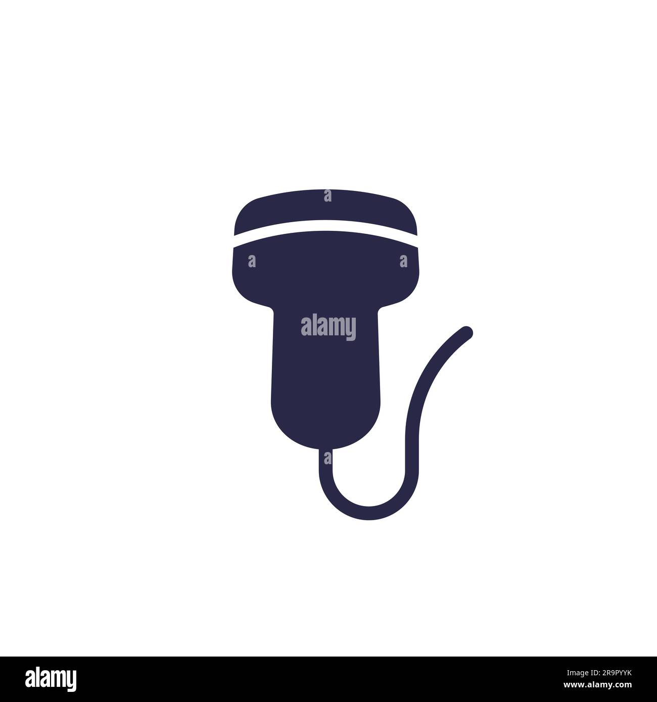 ultrasound icon, ultrasonic scanning vector Stock Vector Image & Art ...