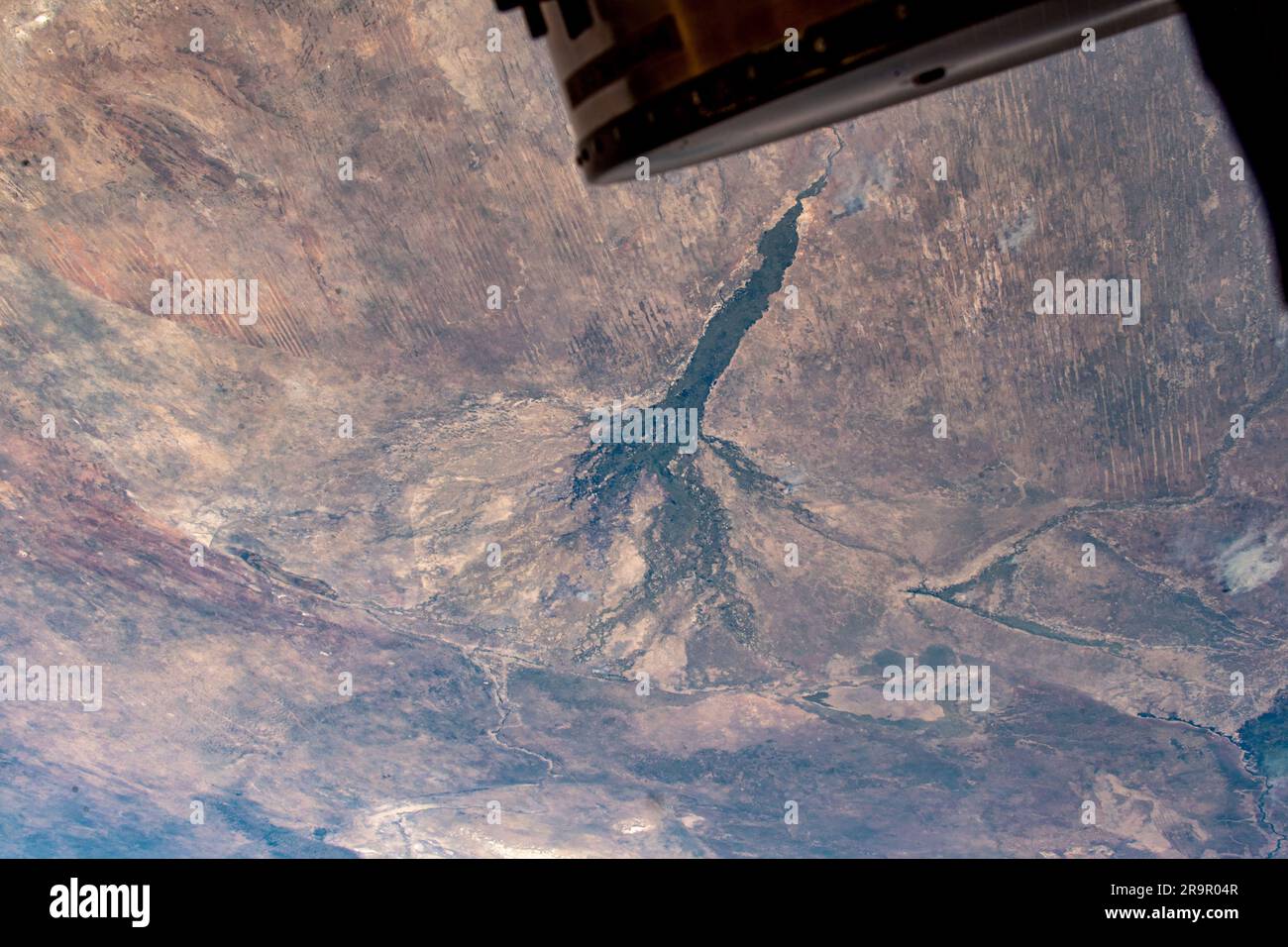 Earth Observations taken during Expedition 69. iss069e014332 (May 23, 2023) - The Okavango Delta ...