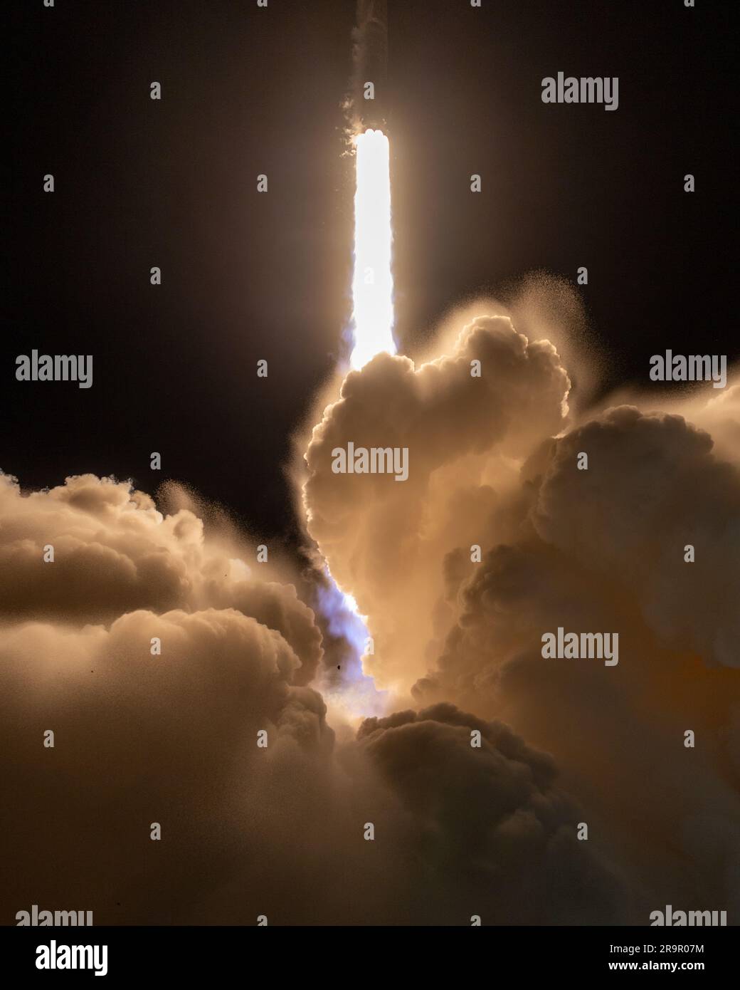 SWOT Launch. A SpaceX Falcon 9 rocket launches with the Surface Water ...