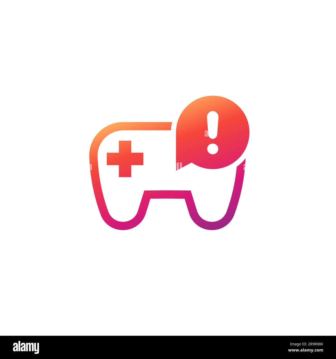 Gaming addiction disorder Stock Vector Images - Alamy