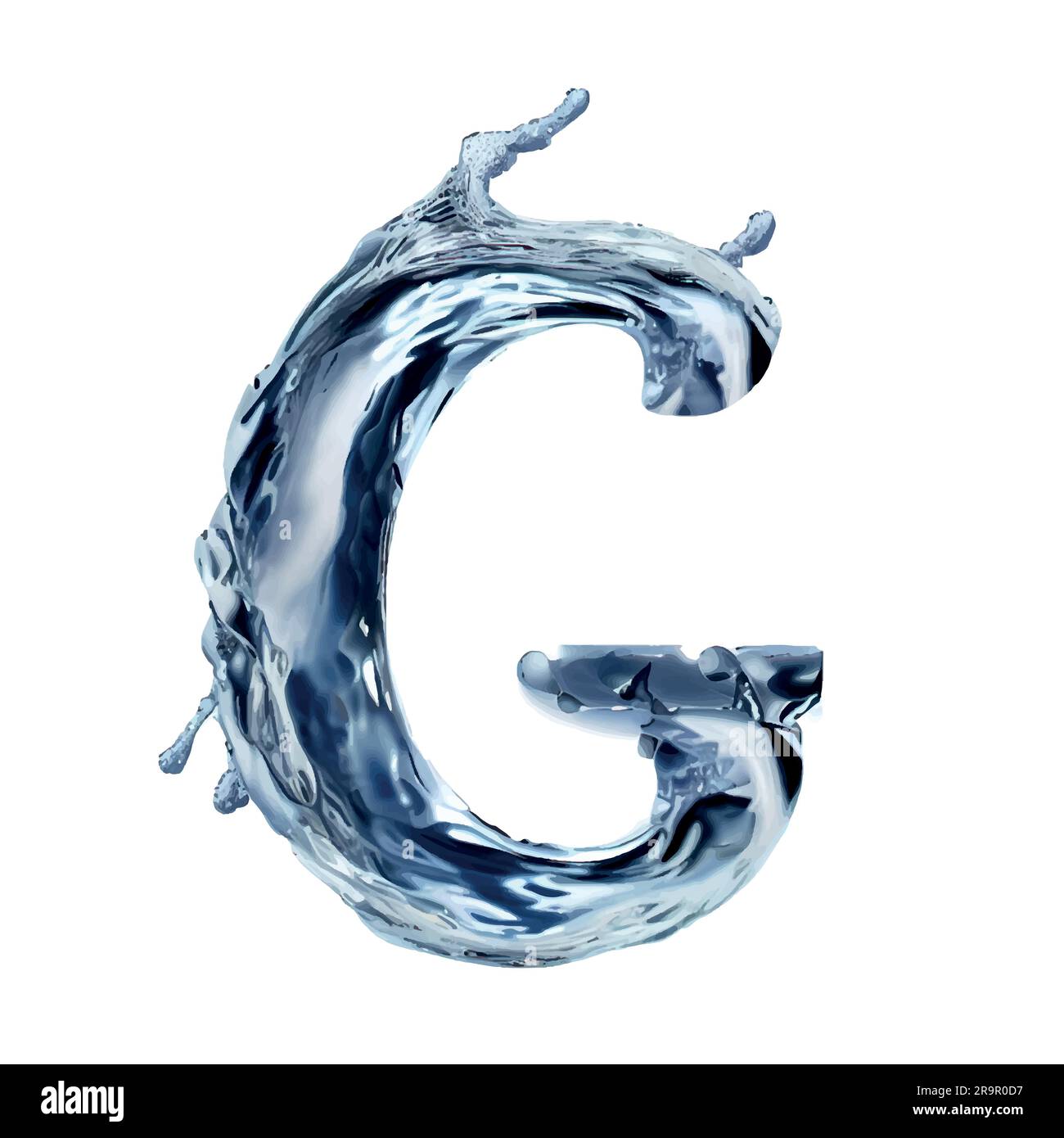 G Letter In Water