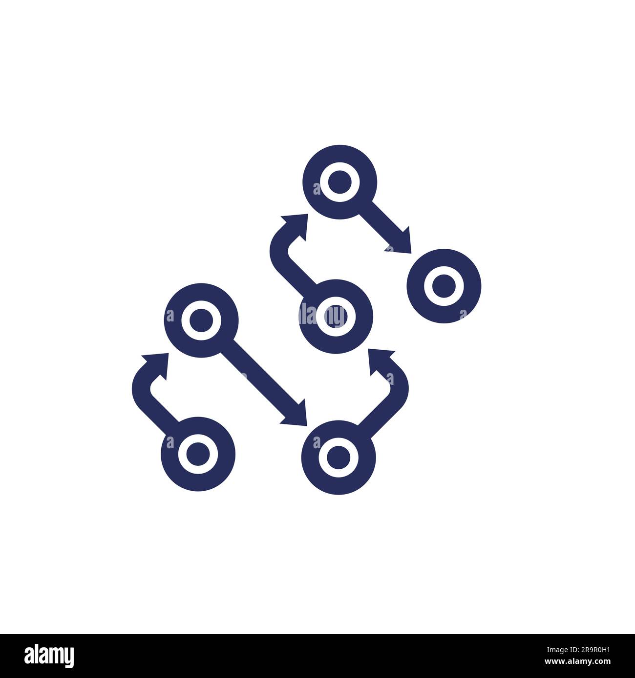 Methodology icon on white, vector Stock Vector Image & Art - Alamy