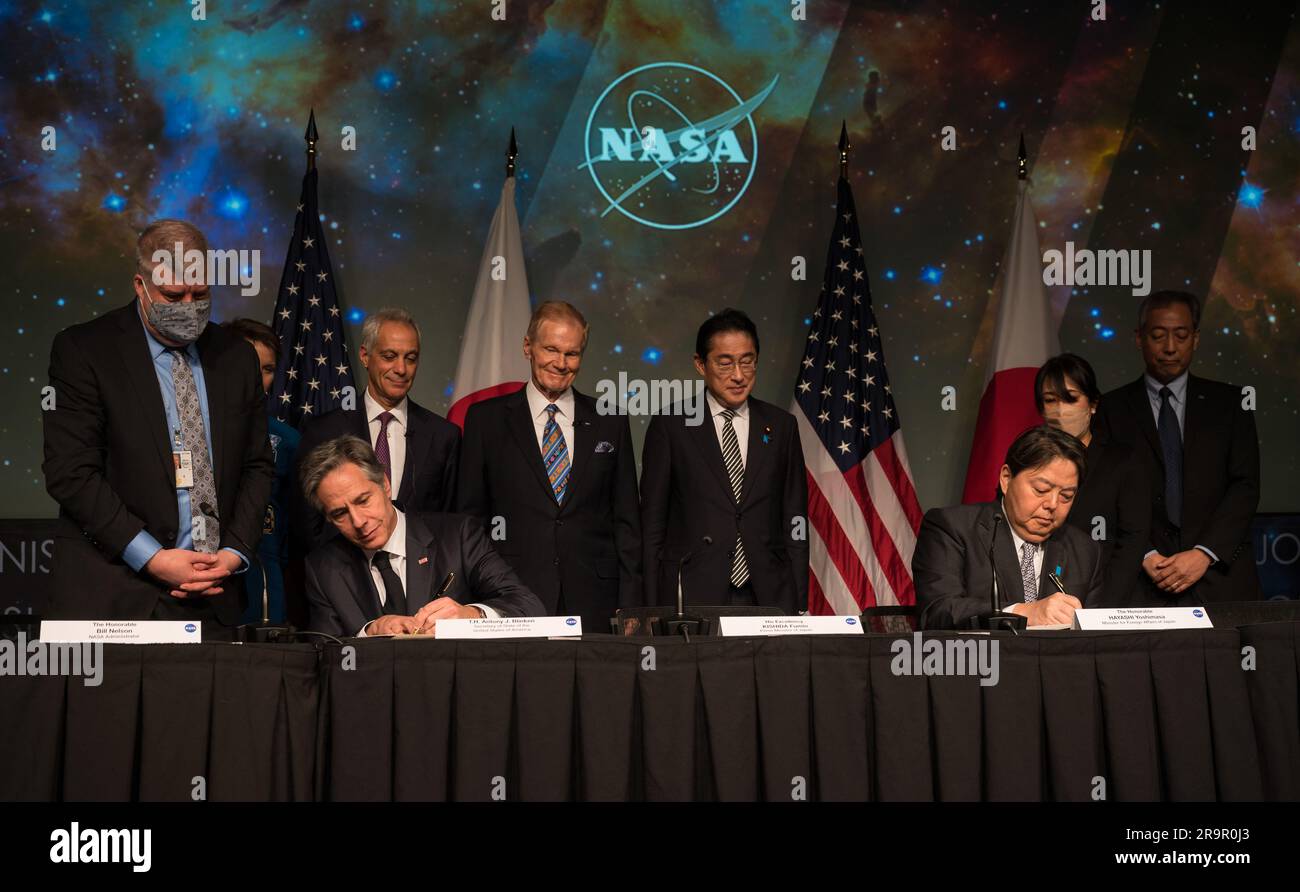 U.S. Secretary of State Antony Blinken and Japan’s Foreign Minister ...