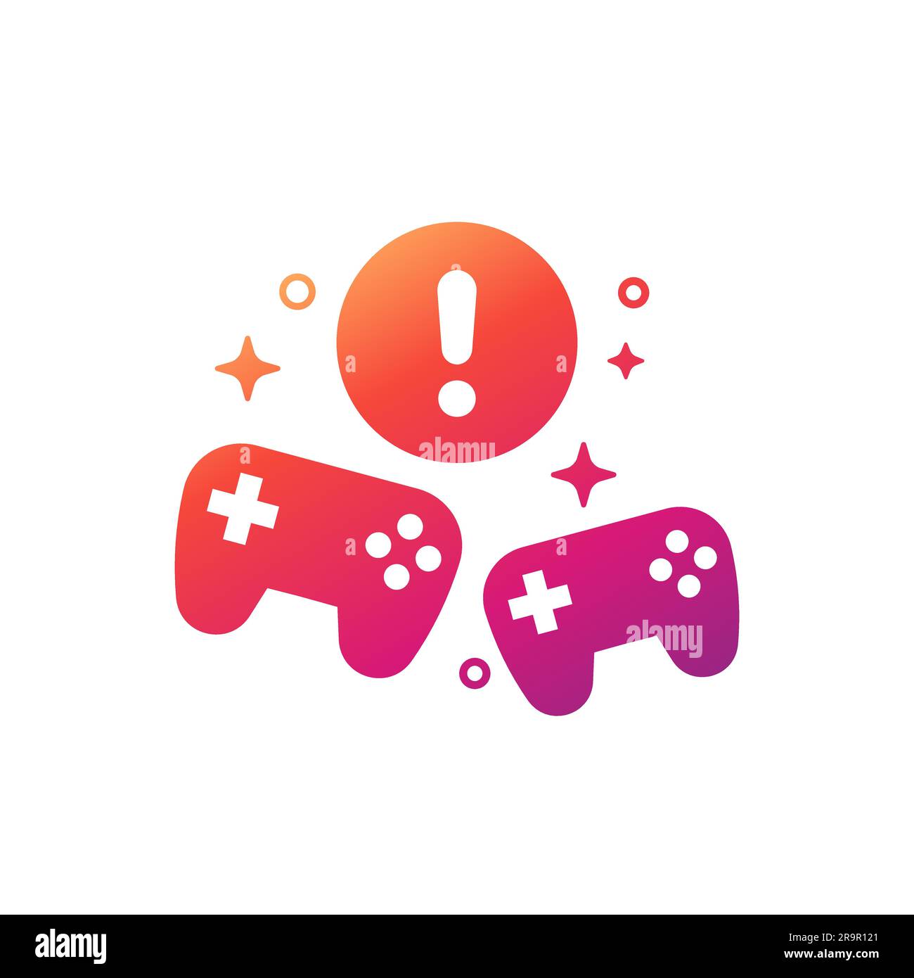 Controller addiction Stock Vector Images - Alamy