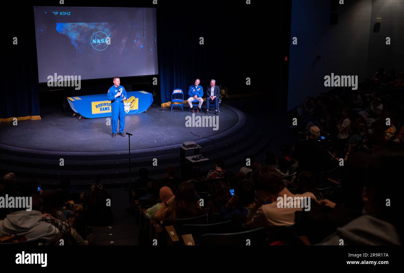 NASA’s Crew-4 STEM Event at James W. Robinson Secondary School. NASA ...