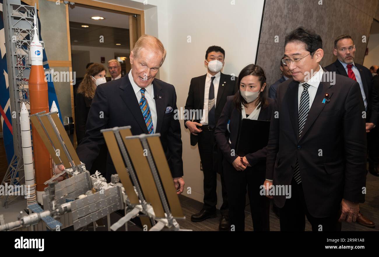 U. S. and Japan Space Agreement Signing. NASA Administrator Bill Nelson ...