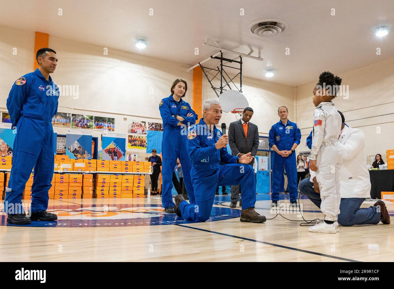 NASA’s SpaceX Crew-3 visits Amidon-Bowen Elementary School. NASA’s ...