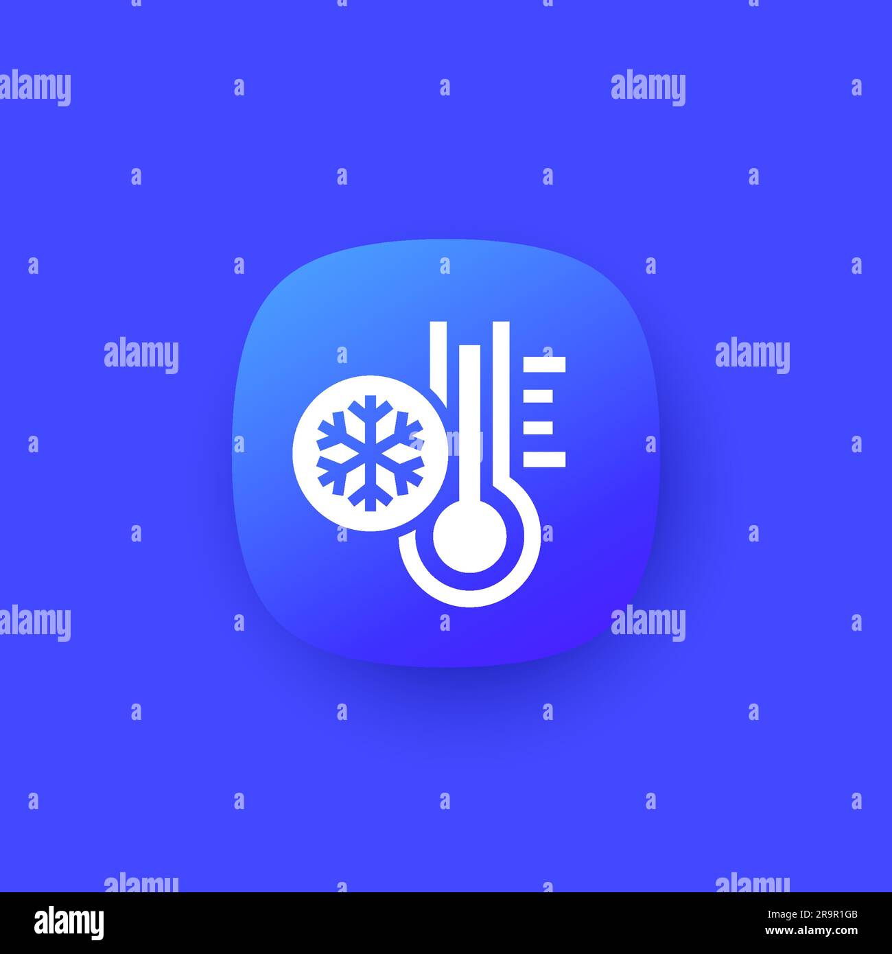 Temperature low icon hi-res stock photography and images - Alamy