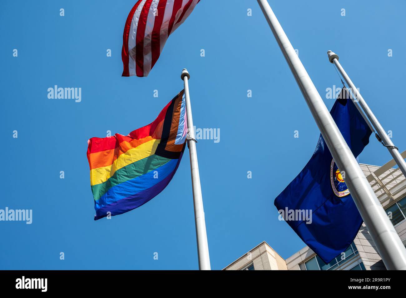 Pride Progress Flag Raising Ceremony at NASA HQ. The Pride Progress ...