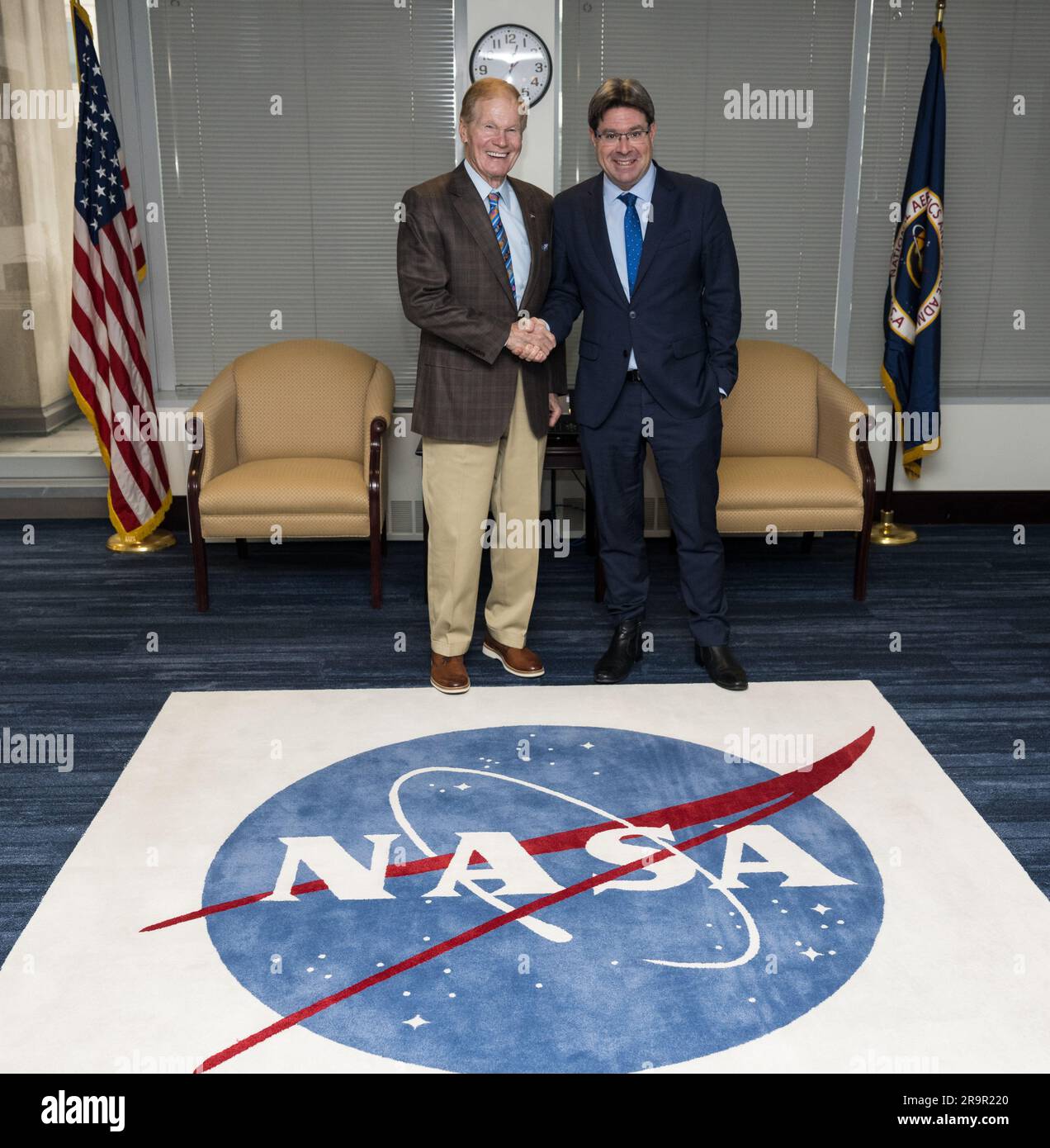 NASA Leadership Meets with Delegation from Israel. NASA Administrator ...
