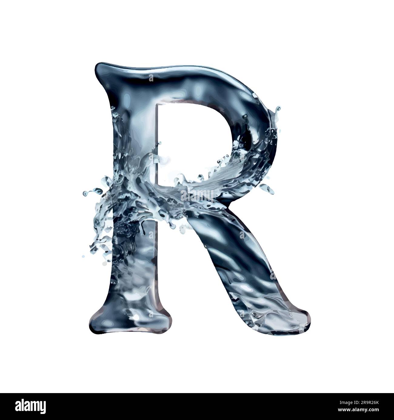 Letter r in water hi-res stock photography and images - Alamy