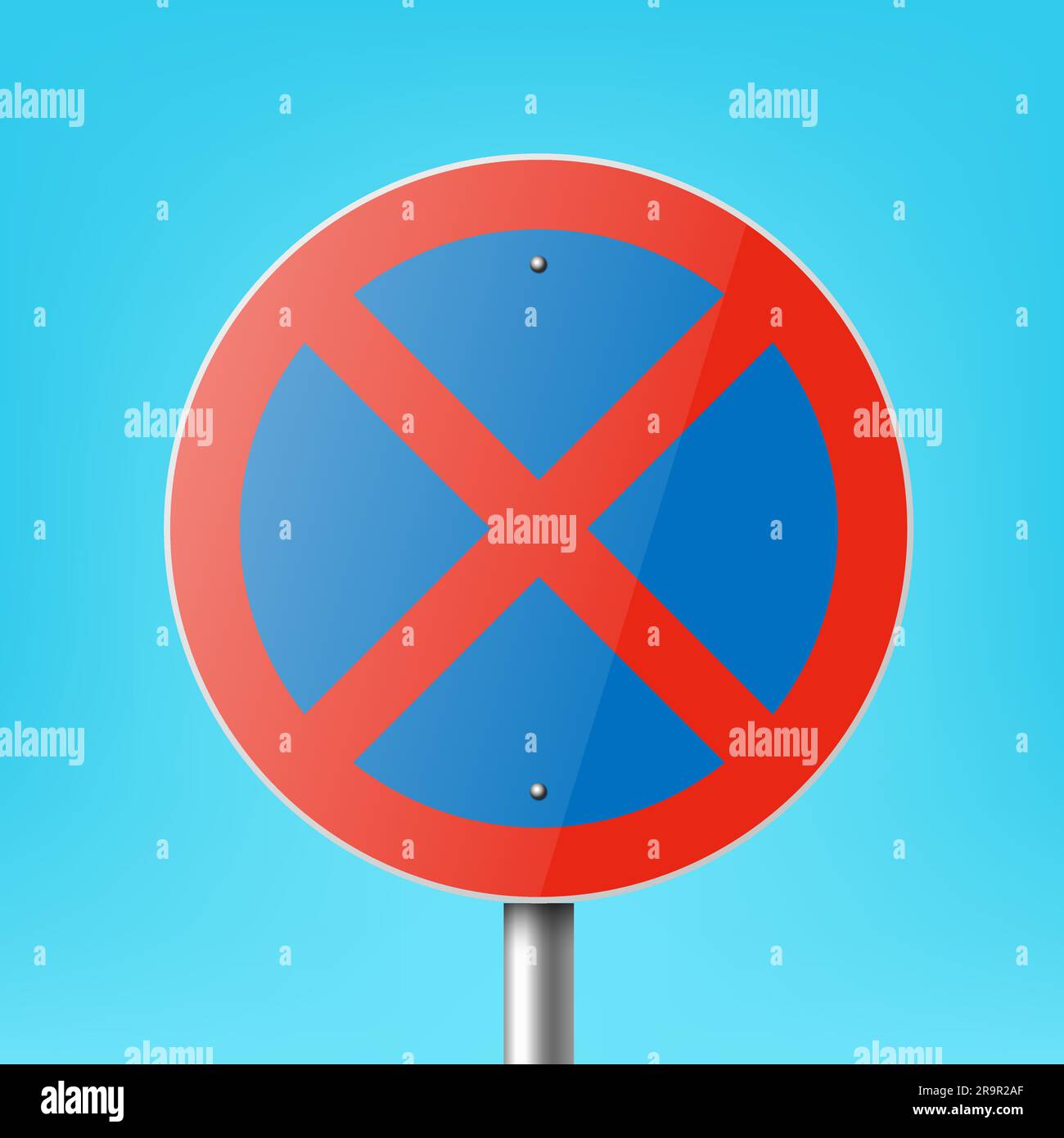 Stopping signal Stock Vector Images - Alamy
