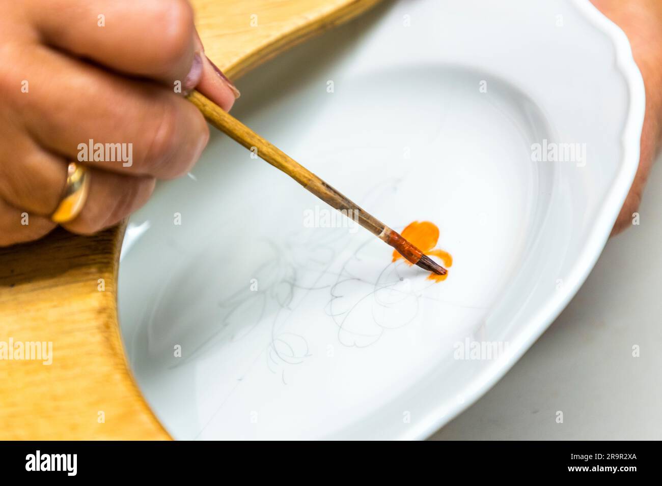 Porcelain Museum in the Porcelain Foundation Meissen, Germany Stock ...