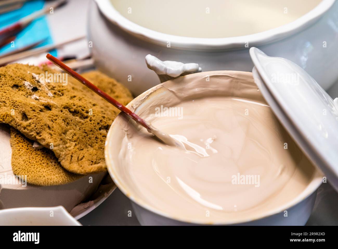 Porcelain Museum in the Porcelain Foundation Meissen, Germany Stock ...